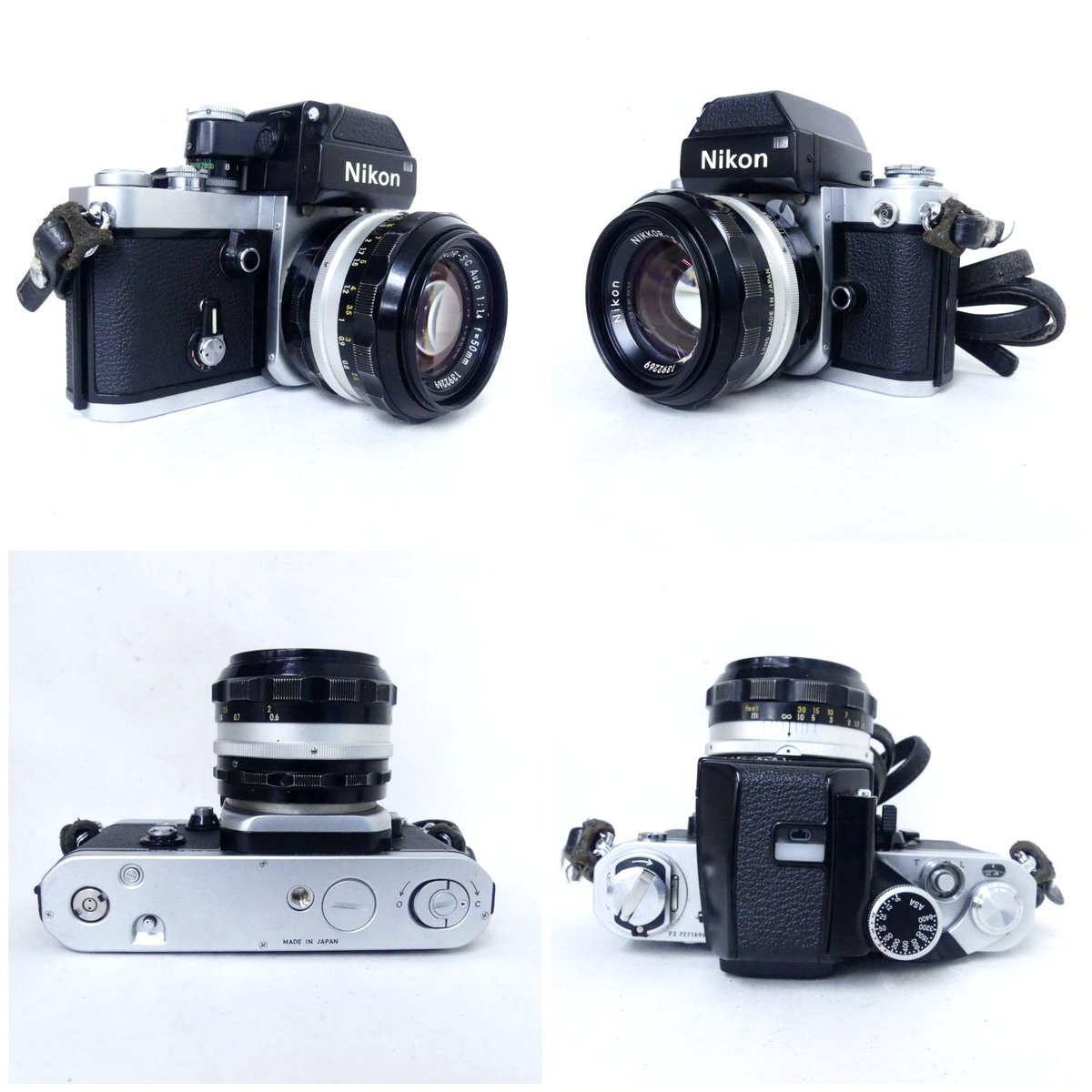 NIKON ニコン F2 フォトミック NIKKOR 50mm F1.4 フィルムカメラ NIKON ニコン F2 フォトミック NIKKOR 50mm F1.4 フィルムカメラ