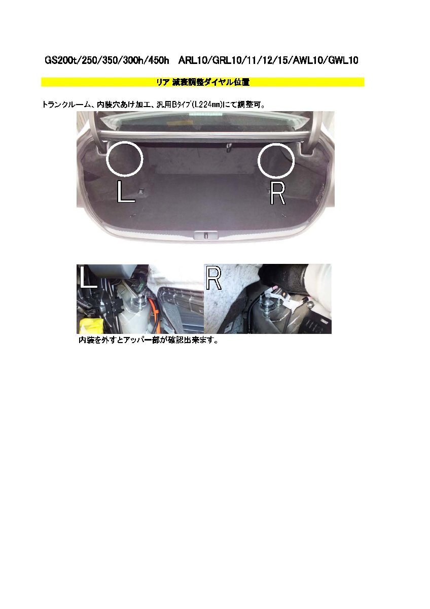 Yahoo!オークション - 【RS R/アールエスアール】 Best i Flexible Adj...