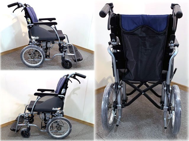 Yahoo!オークション - 【未使用品】ミキ 介助用車いす カルッタ CRT-4-...