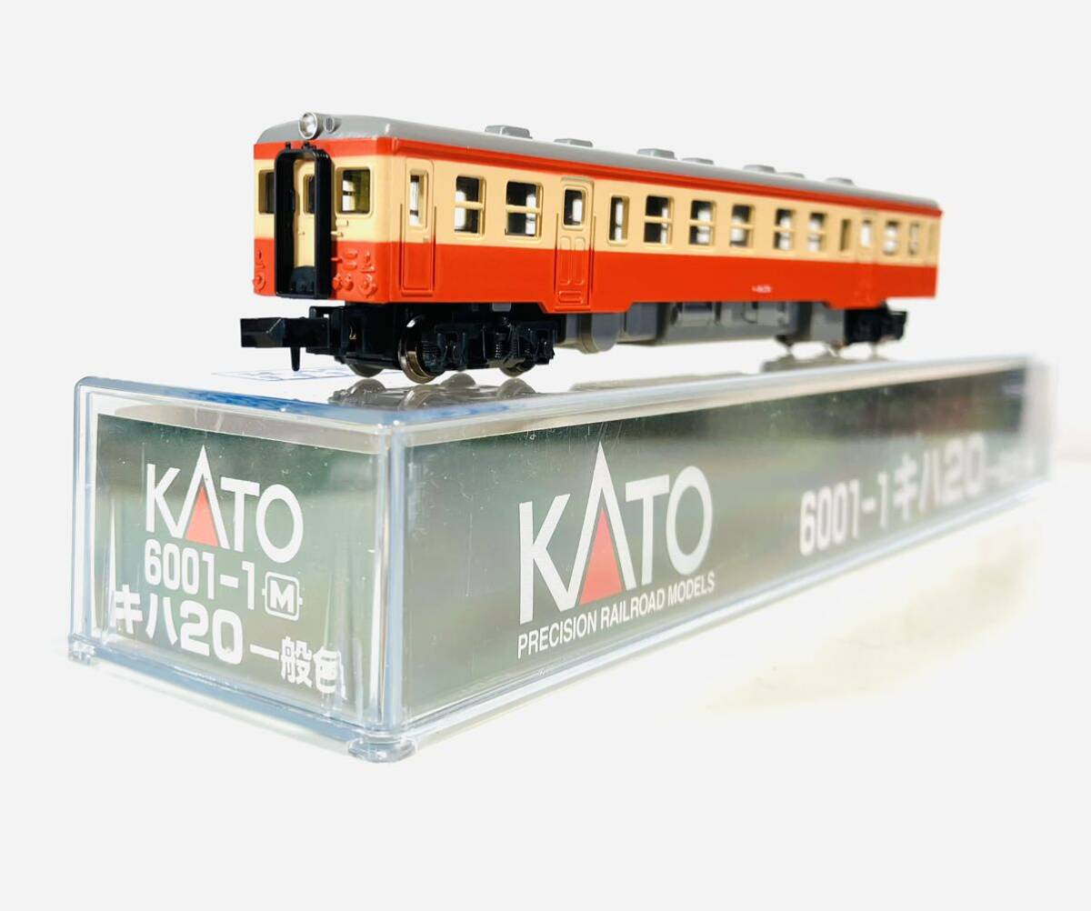 Yahoo!オークション - [美品]キハ20 一般色（M車）【KATO 6001-1】