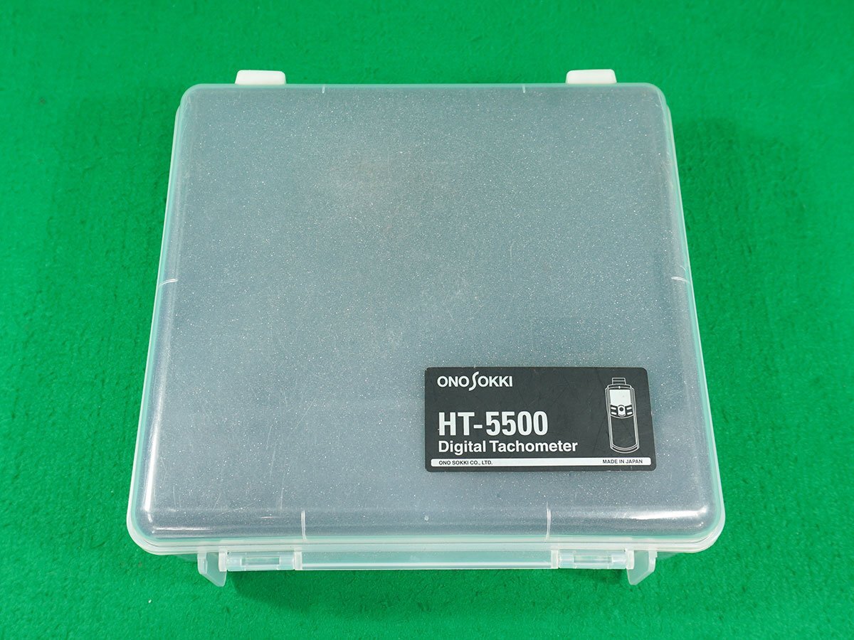 Yahoo!オークション - 小野測器 デジタルハンドタコメータ HT-5500 DIG...