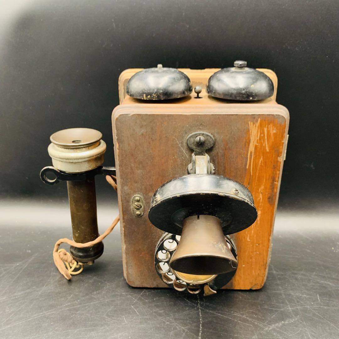 Yahoo!オークション - 東亜電機 TOA 壁掛電話機 諏訪8 デルビル磁石式 ...