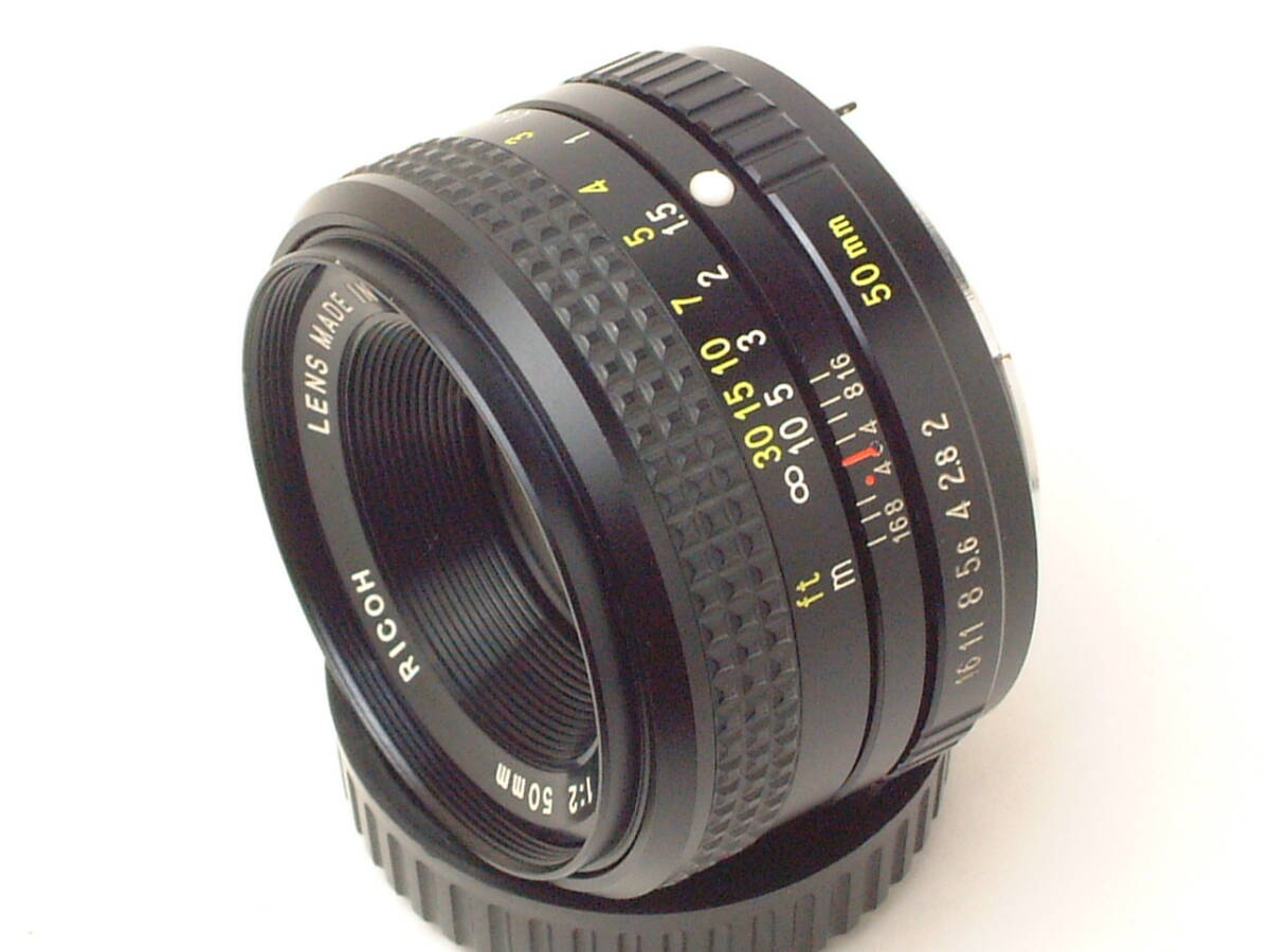 Yahoo!オークション - RICOH リコー XR RIKENON 50mm F2 和製ズミクロ...