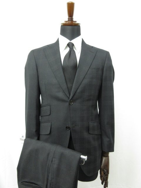 HH極 azabu tailor 麻布テーラー REDA生地 シングル2ボタン スーツ メンズ size42A/73 ブラック チェック柄 27RMS9546(Sサイズ以下)｜売買された ...