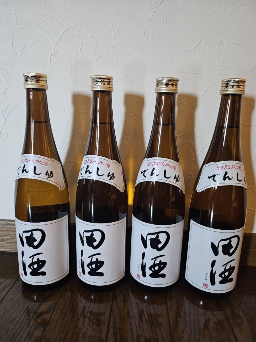 Yahoo!オークション - ①田酒 特別純米酒 720ml 4本セット 24.06
