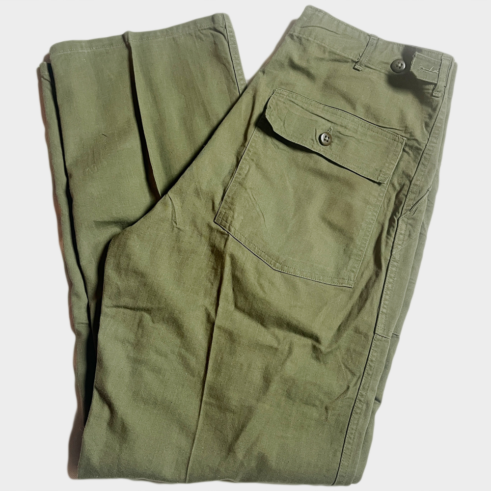 Yahoo!オークション - 超レア 40's 50's U.S.アーミー M-47 M47 HBT UT...