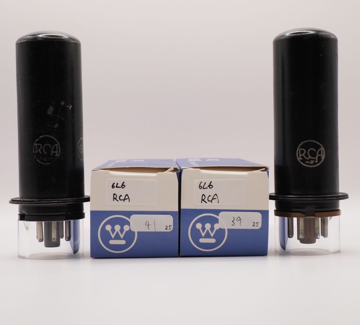 Yahoo!オークション - 6L6 RCA メタル管 測定済良品 2本