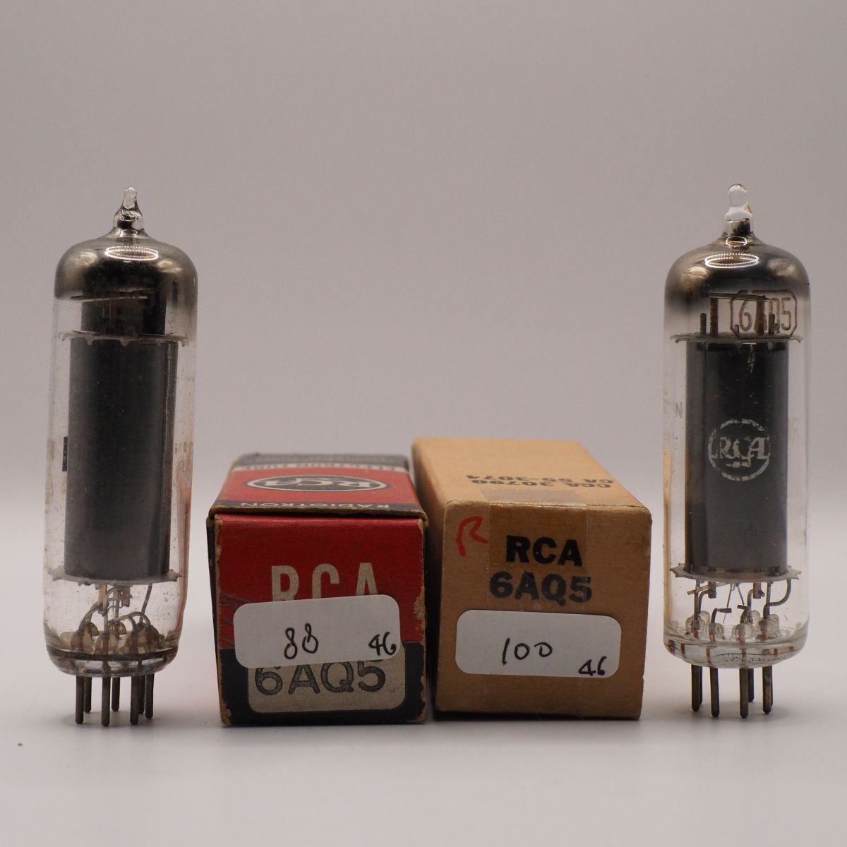 Yahoo!オークション - 6AQ5/6005/EL90 RCA 測定済良品 2本