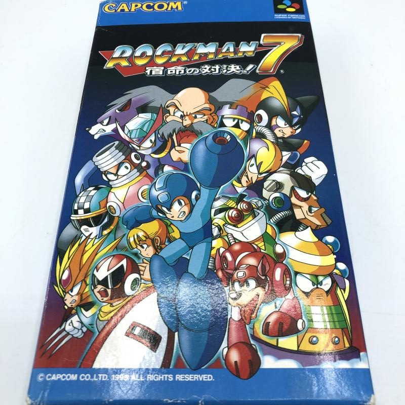 Yahoo!オークション - SFC）ロックマン7