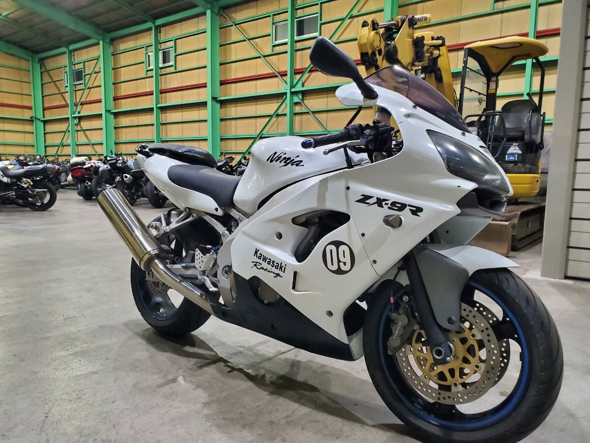 格安 ZX-9R 平成13年式 逆車 ZX9R 30149km セル始動 ZX900E(751cc以上)｜売買されたオークション情報、yahooの商品情報をアーカイブ公開 - オークファン ...