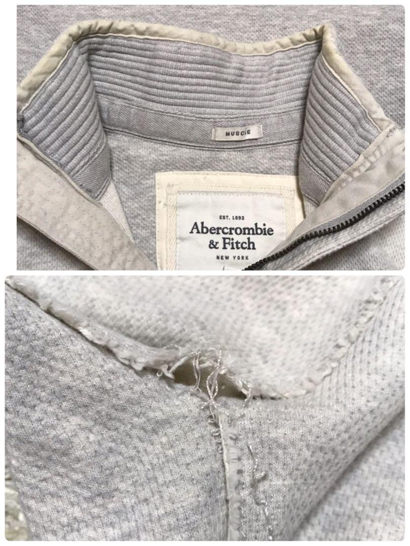 Yahoo!オークション - 【ダメージ加工】アバクロンビー＆フィッチ ロゴ...