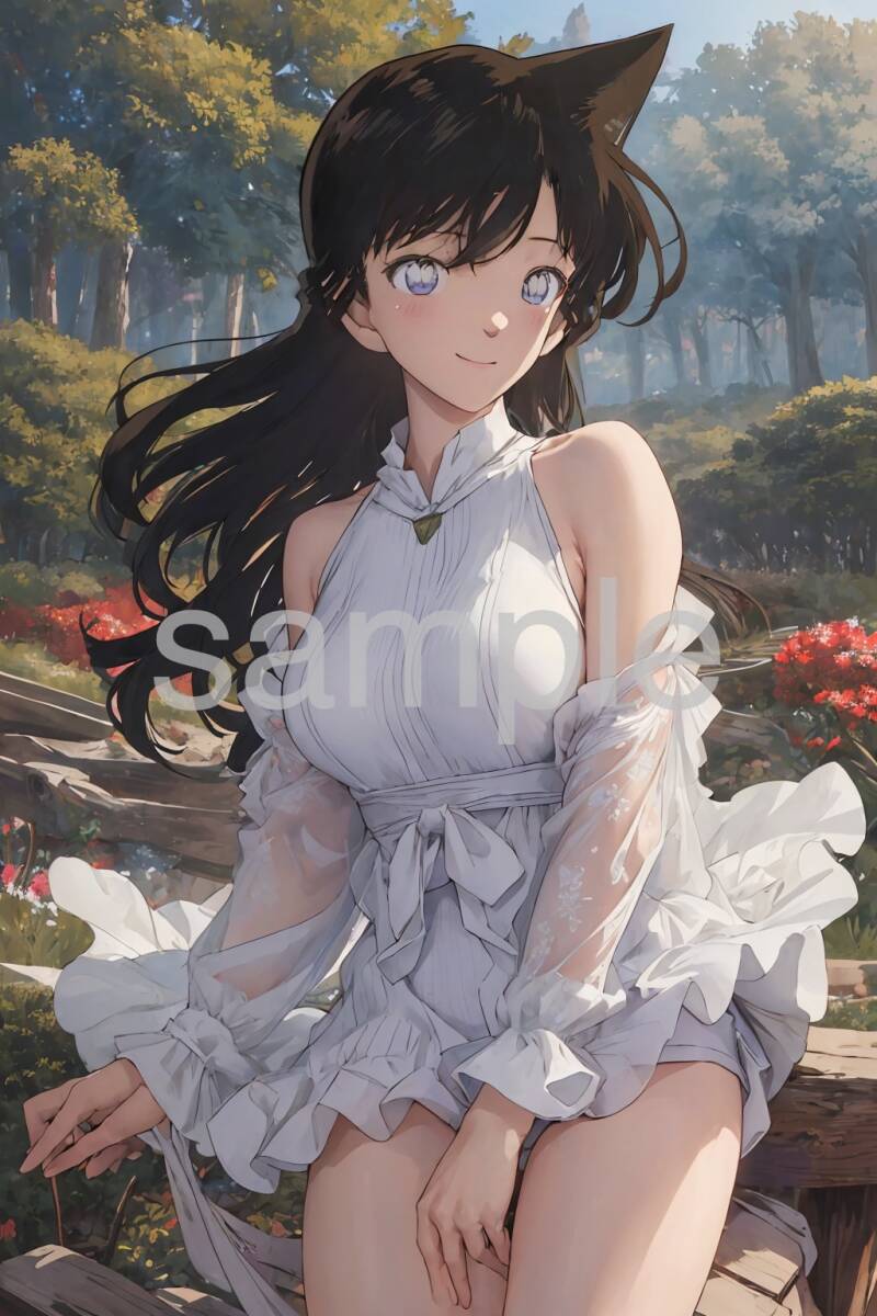 Yahoo!オークション - 3457 毛利 蘭 名探偵コナン 美女ポスター 高画質...