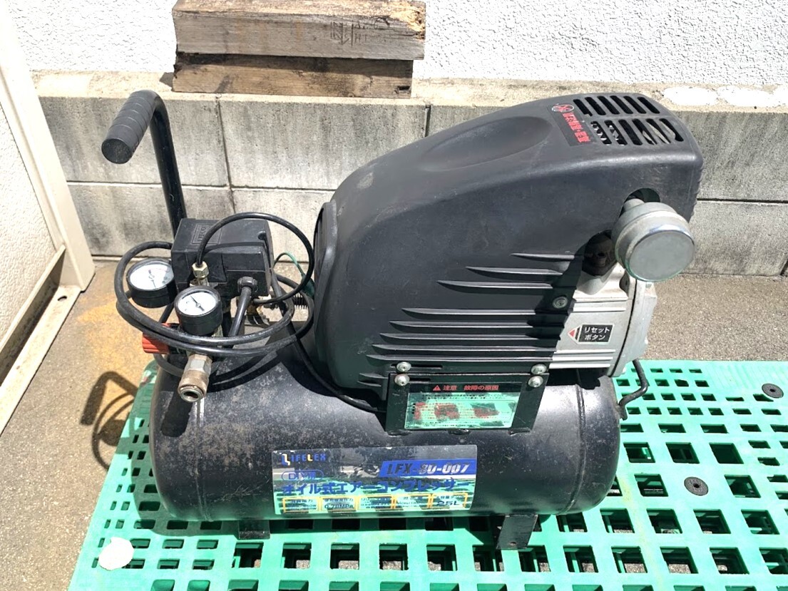 Yahoo!オークション - LIFELEX DIY用 オイル式エアーコンプレッサー 10...