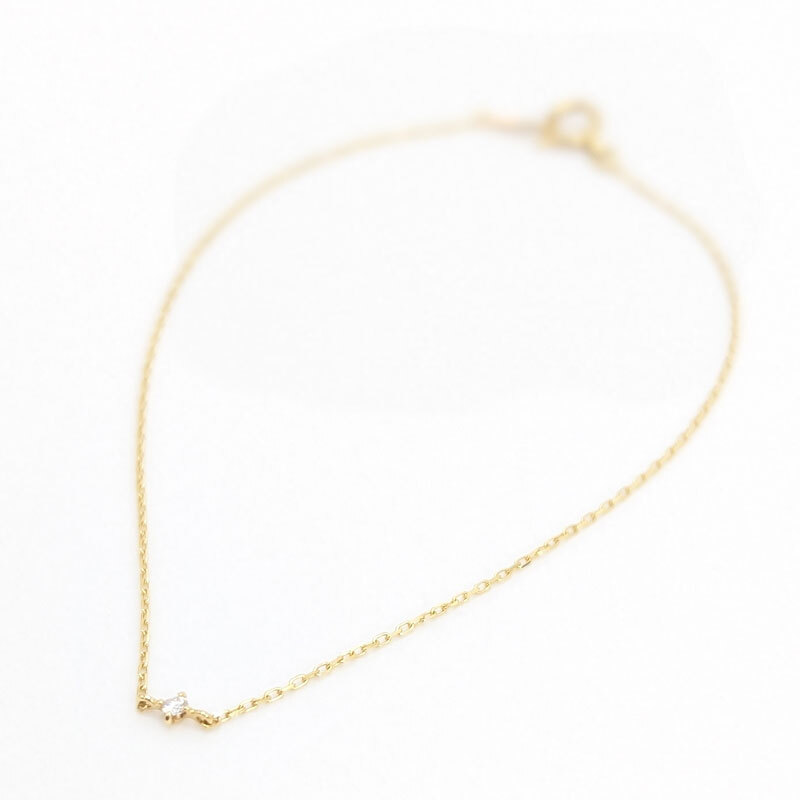 Yahoo!オークション - ete エテ K18 YG ダイヤモンド イエローゴールド...