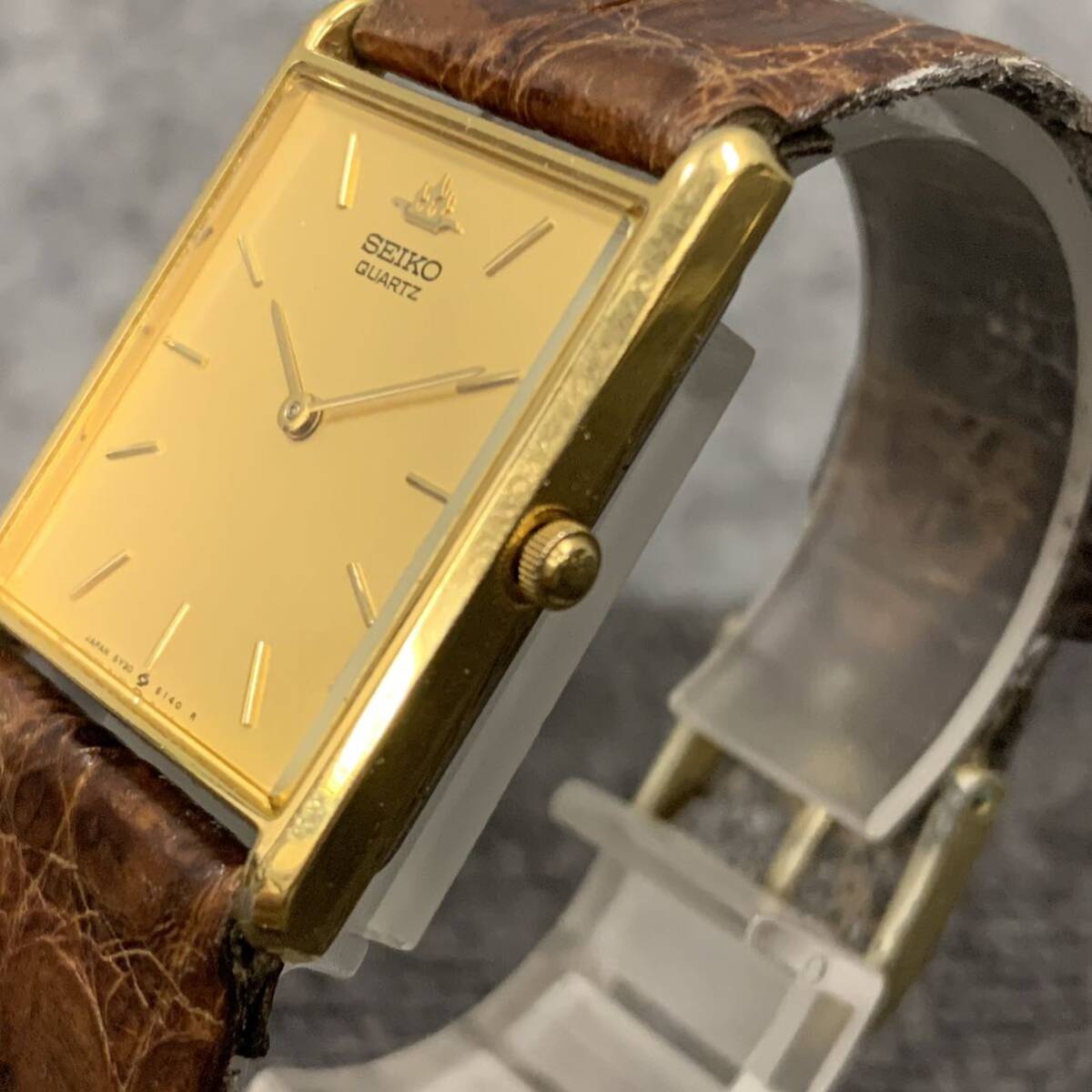 SEIKO セイコー スクエア クォーツ 腕時計 5Y30-5060(その他)｜売買されたオークション情報、yahooの商品情報をアーカイブ公開 - オークファン（aucfan.com）