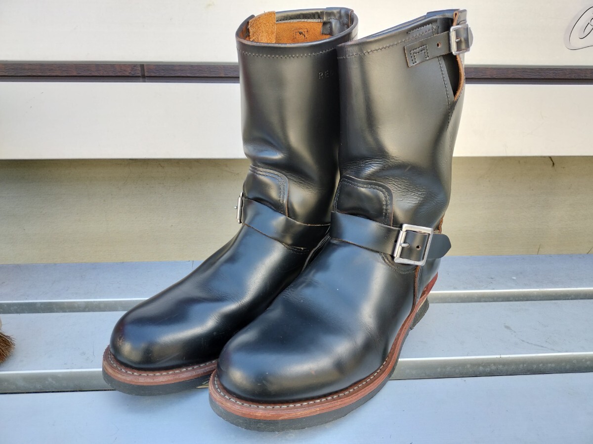 Yahoo!オークション - 極品 箱付き レッドウィング 9268 茶芯 クロンダ...