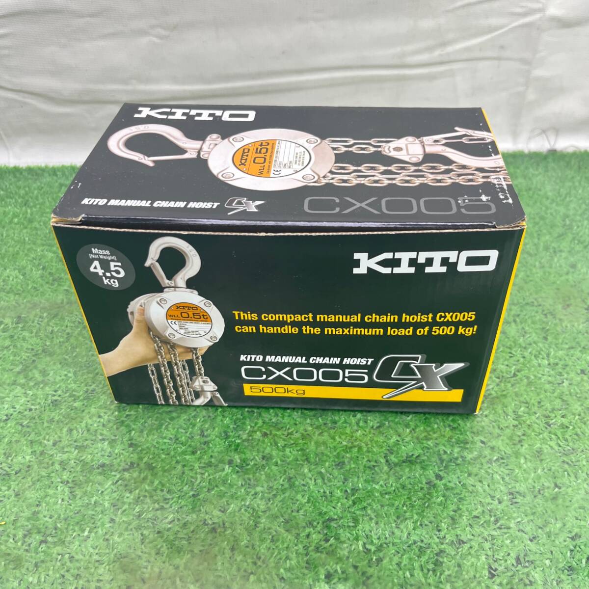 Yahoo!オークション - 【未使用品】キトー(KITO) チェーンブロック CX0...