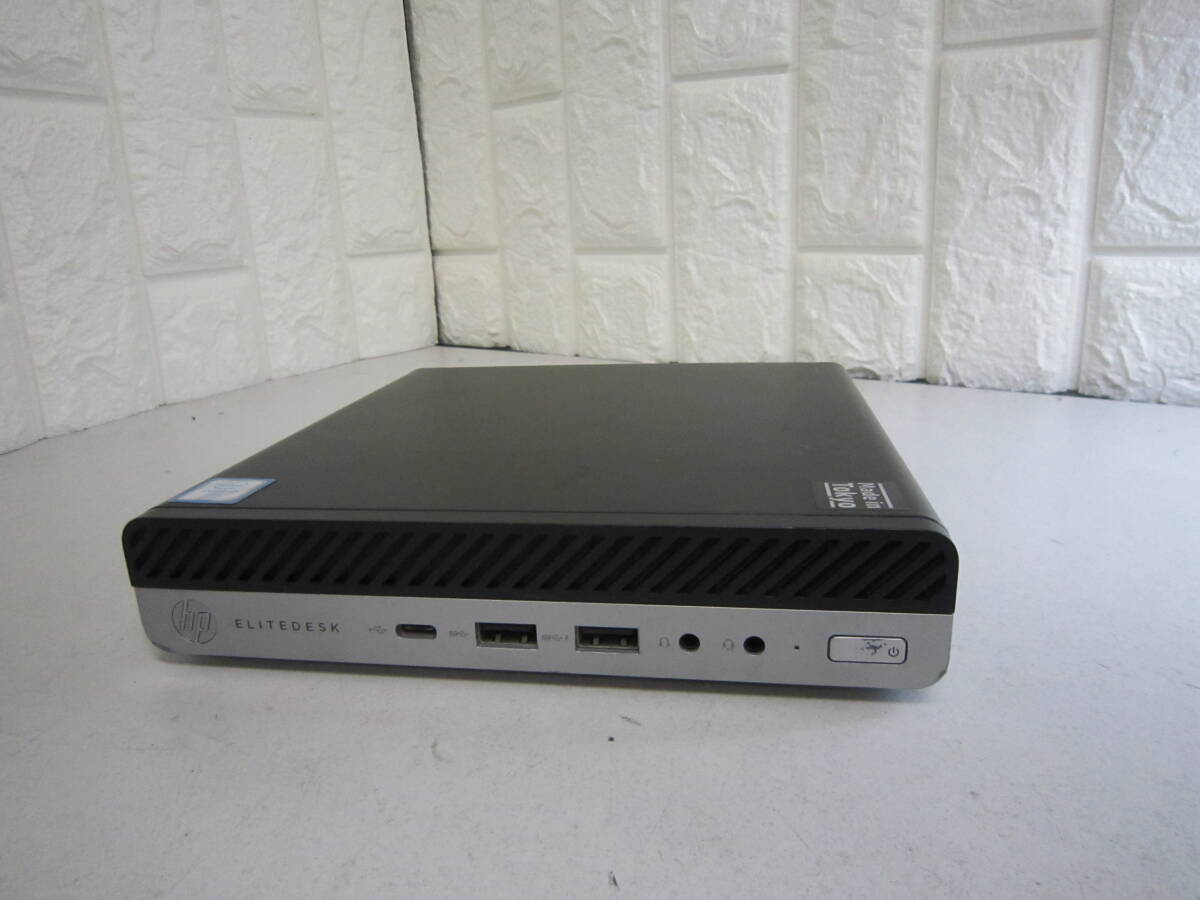 Yahoo!オークション - A058 HP EliteDesk 800 G3 Core i7-6700T 小型 H...