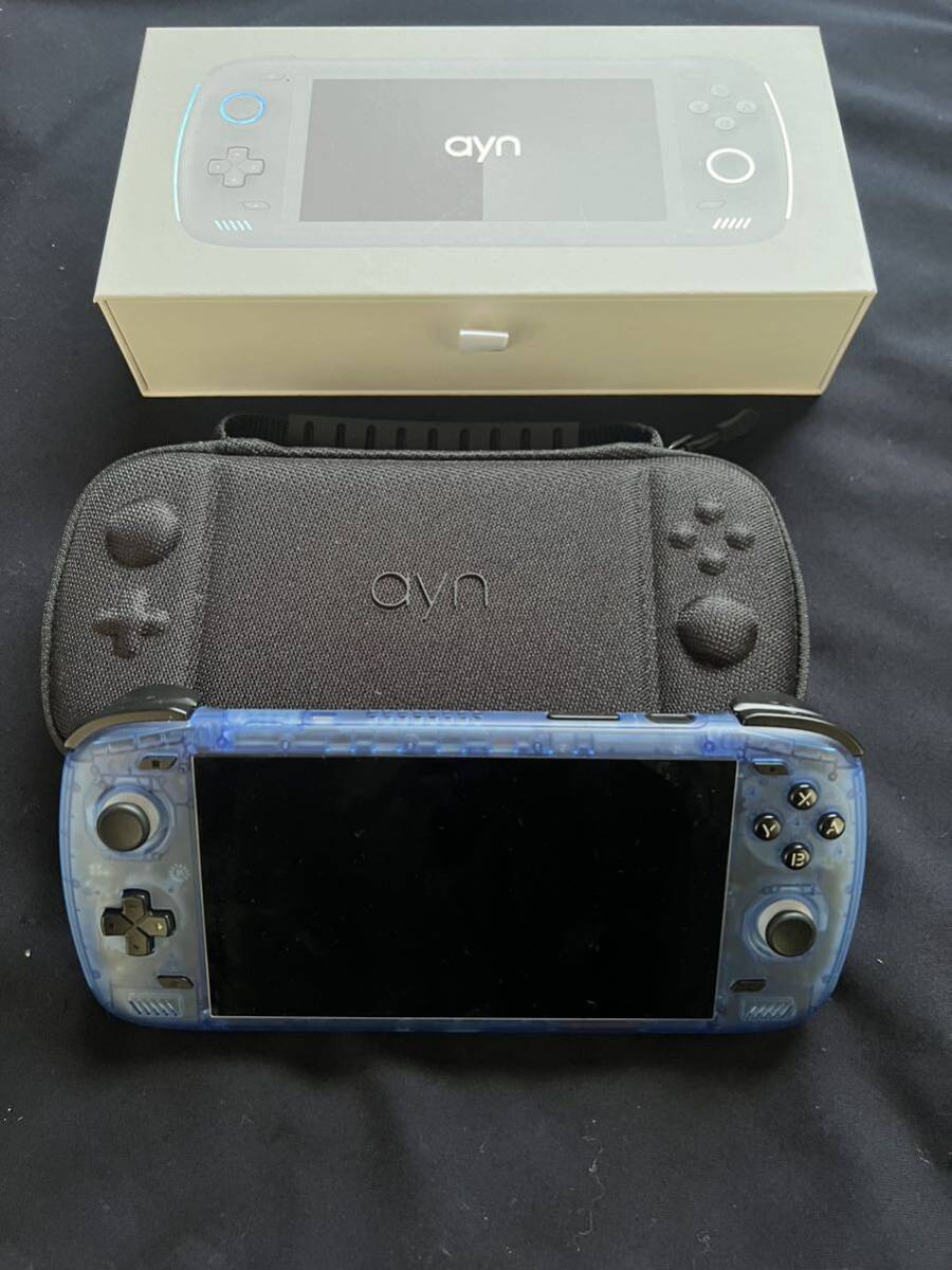 Yahoo!オークション - AYN Odin 2 pro メモリ12GB クリアブルー ストレ...