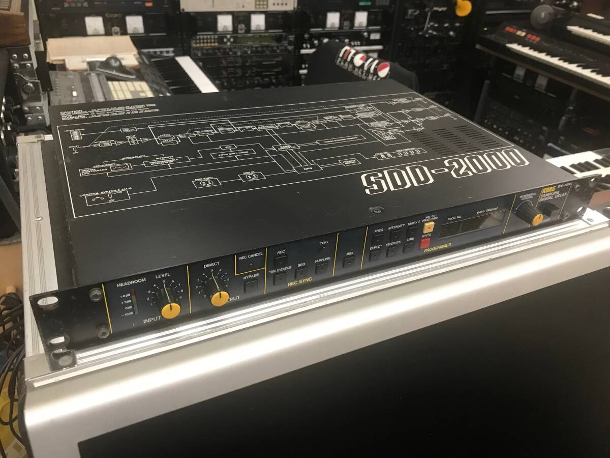 Yahoo!オークション - KORG SDD-2000 Digital Delay 中古ジャンク扱い