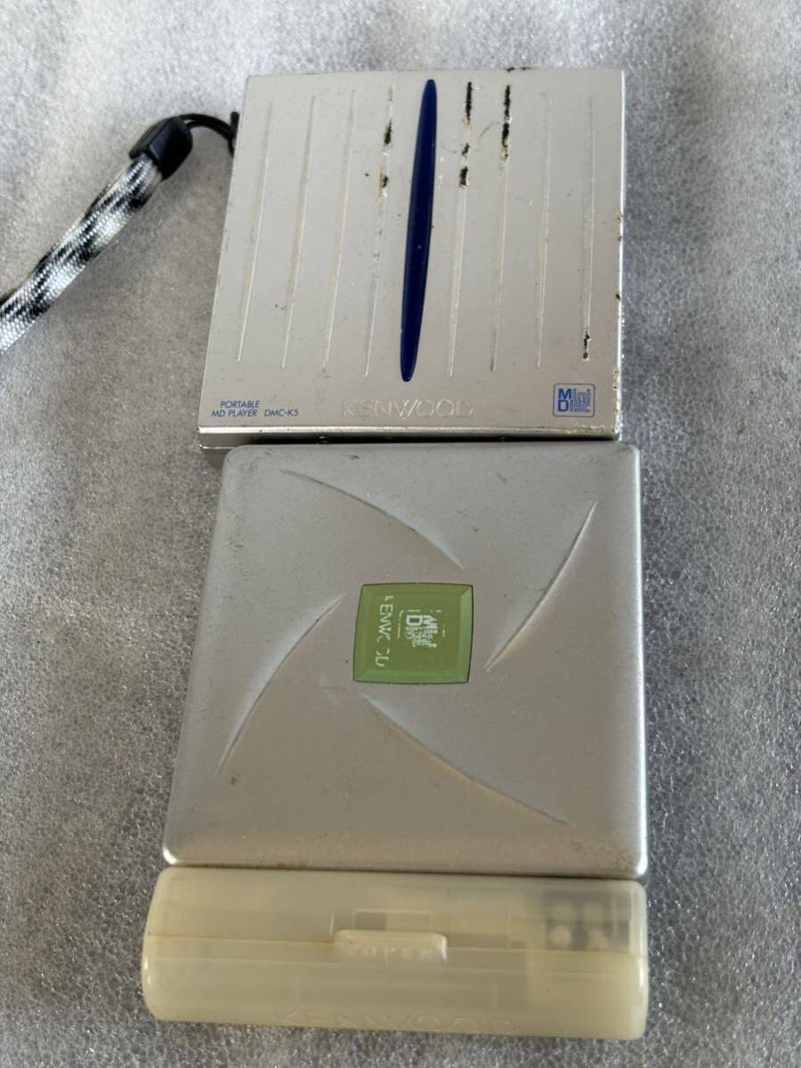 Yahoo!オークション - KENWOOD MDプレーヤー mini disc2点まとめて動作...