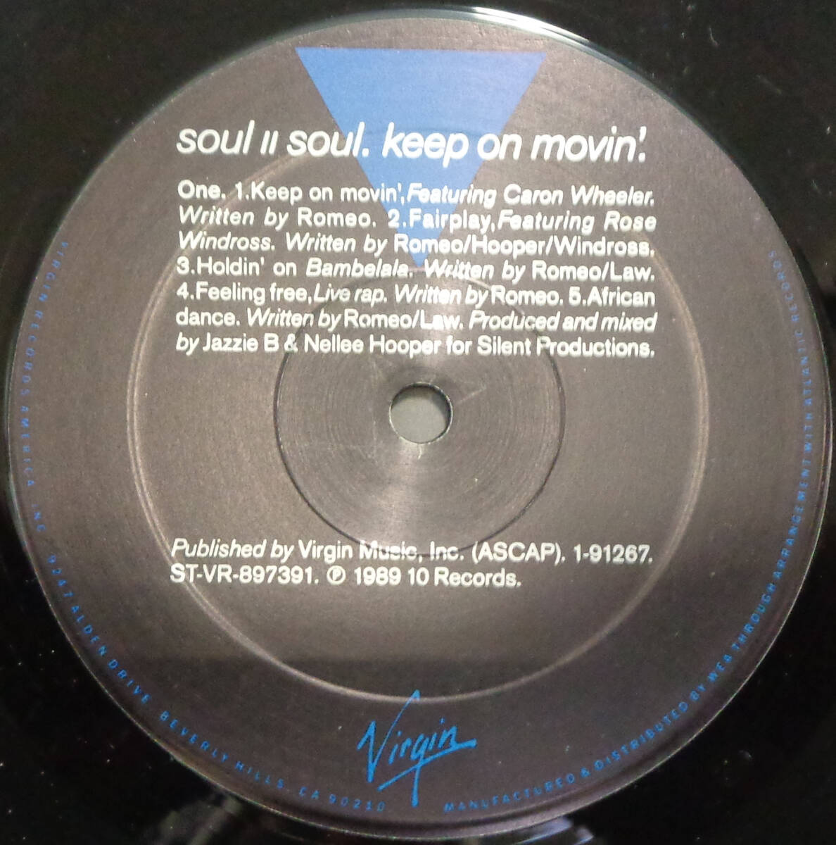 Yahoo!オークション - 《SOUL/R&B LP》 SOUL II SOUL - KEEP ON MOVIN ...