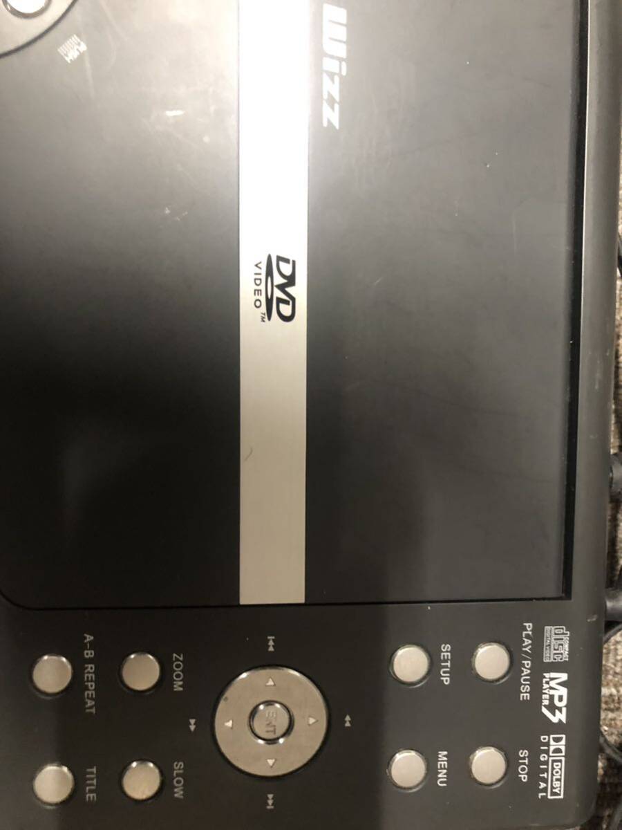 Yahoo!オークション - ポータブルDVDプレイヤー WIzz mp3対応