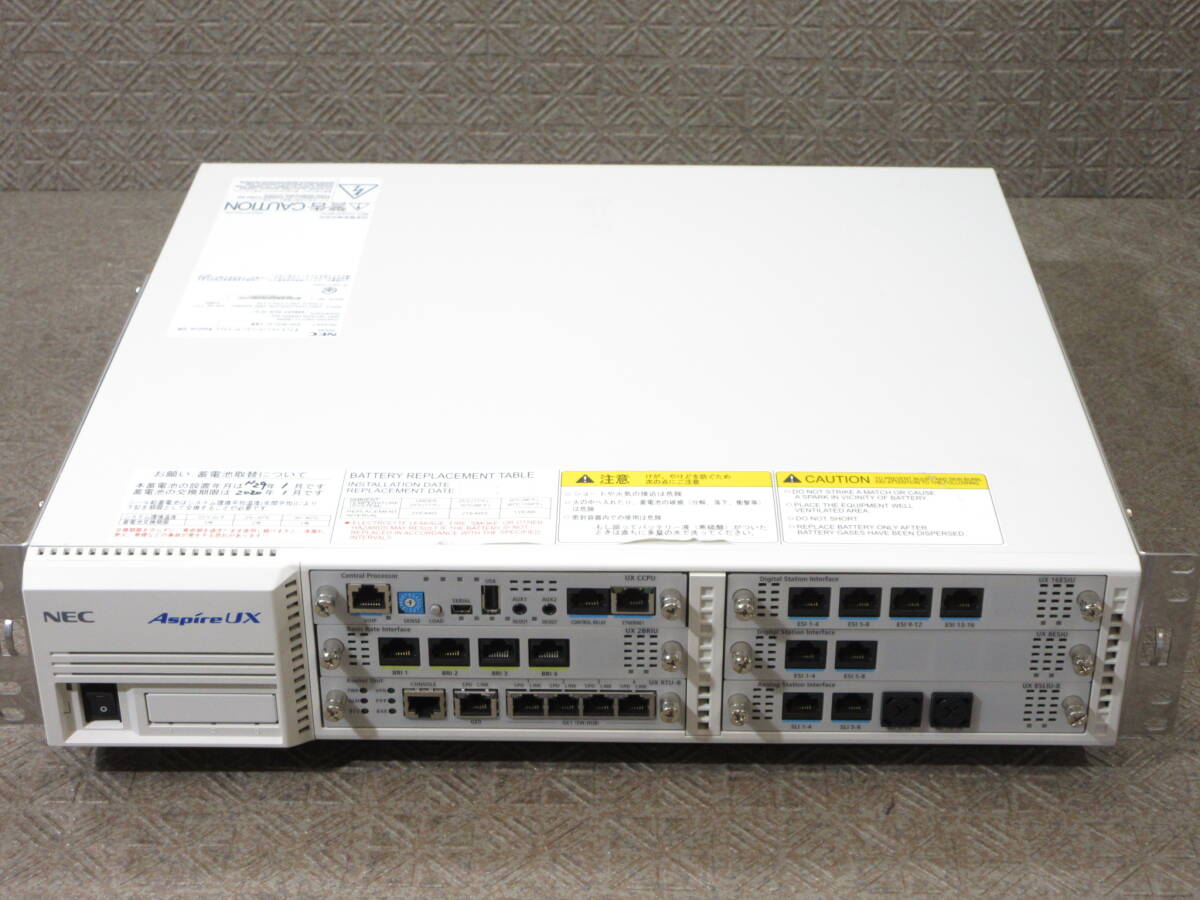 Yahoo!オークション - NEC Aspire UX (IP5D-6KSU-A1) ラックマウント型...