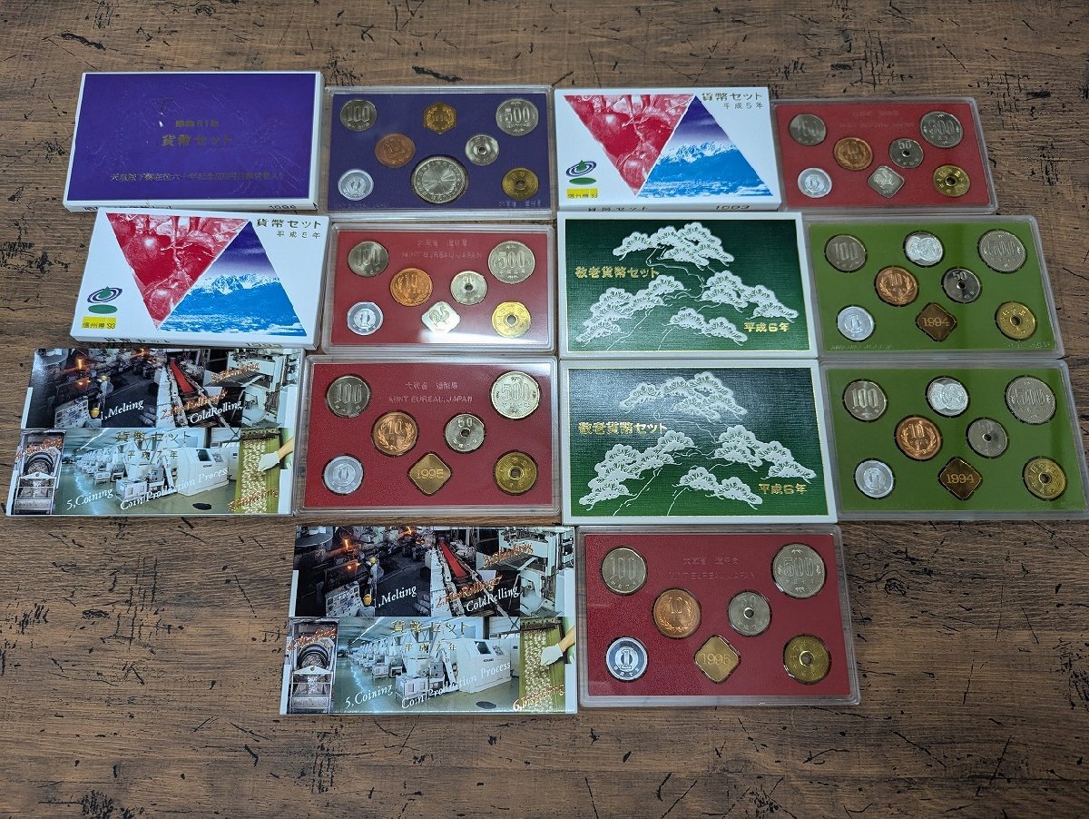 Yahoo!オークション - M129/記念貨幣セット・ミントセット 額面23976...