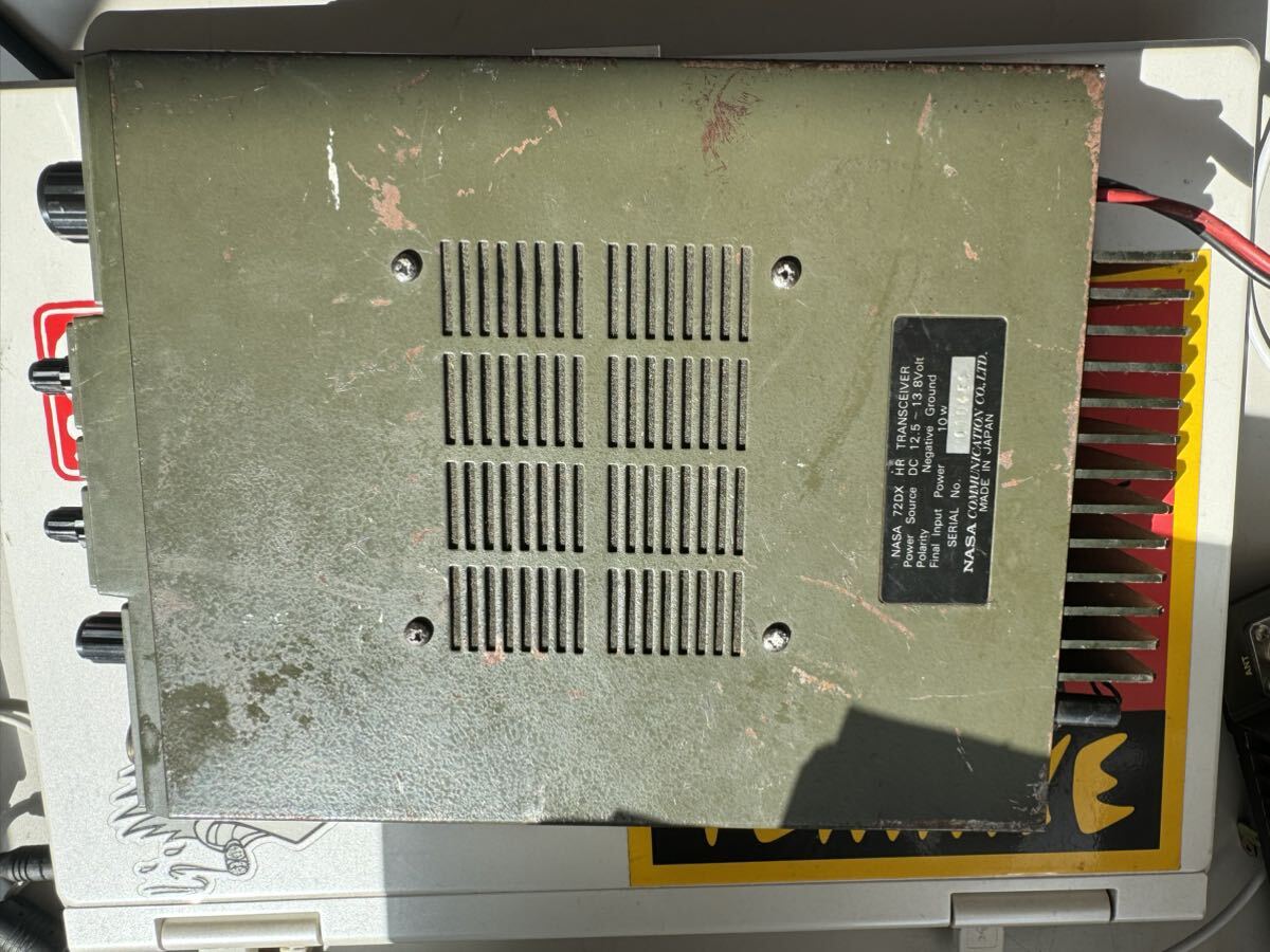 CB無線 NASA-72GX ハリケーン 中古品 ジャンク品 1円スタート の CB無線 NASA-72GX ハリケーン 中古品 ジャンク品 1円スタート の