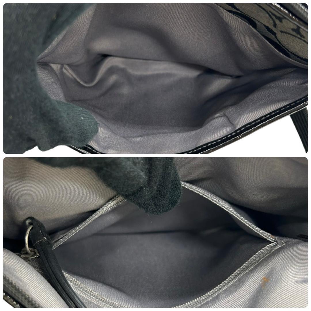 Yahoo!オークション - COACH コーチ s82 黒 ショルダーバッグ シグネチ...