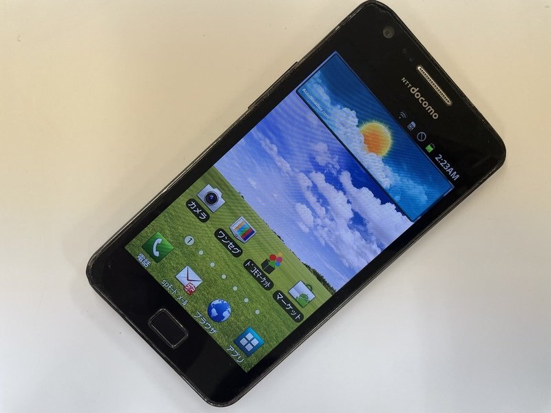 Yahoo!オークション - LA424 docomo SC-02C ブラック 判定