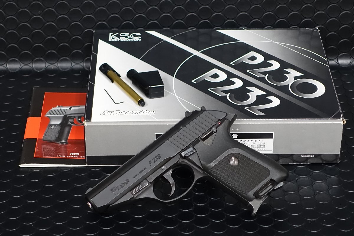 Yahoo!オークション - KSC P230JP HW プレミアムマガジン付 ガスブロー...