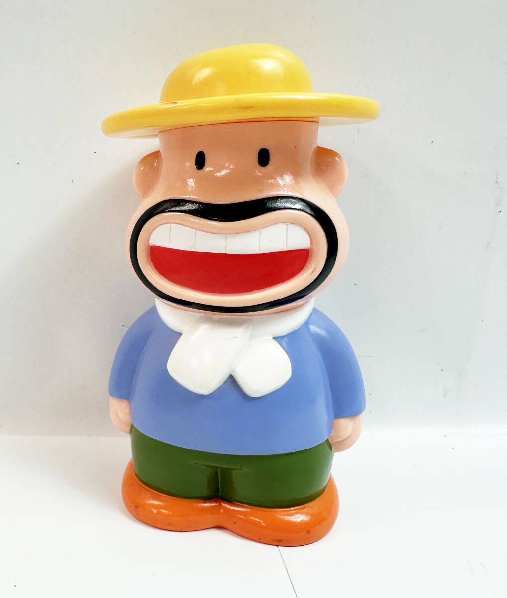 Yahoo!オークション - 現状品 カールおじさん 貯金箱 ソフビ フィギュ...
