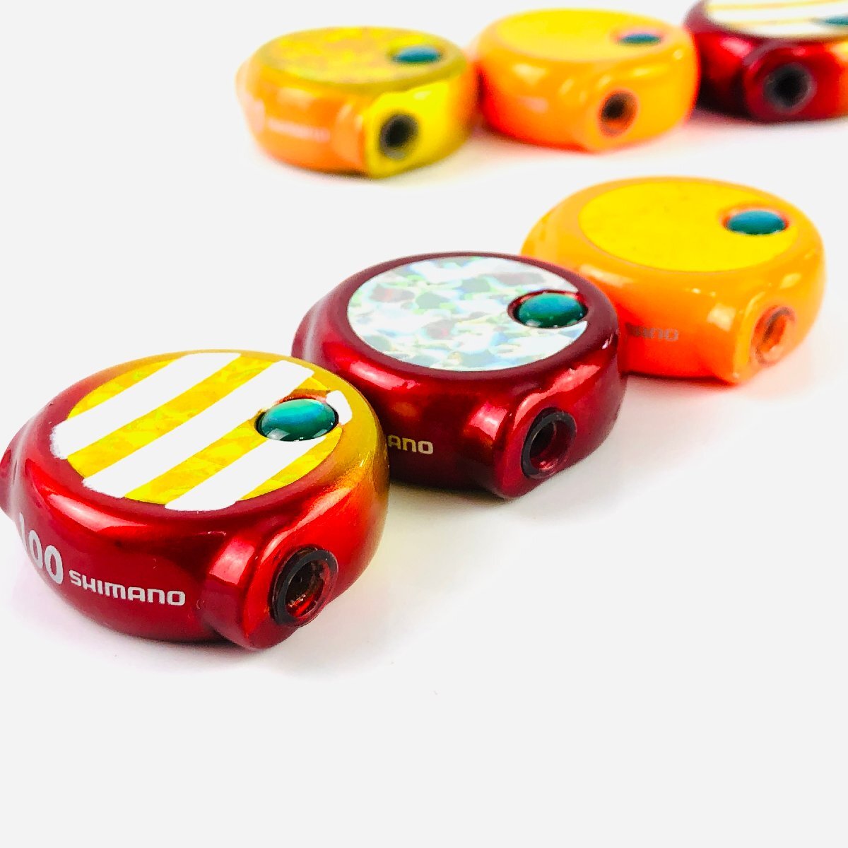 Yahoo!オークション - 【タイラバヘッドセット/a242】シマノ炎月 フラ...