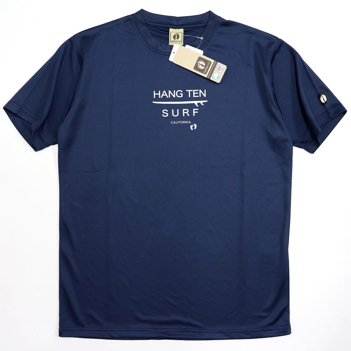 送料390円可能商品 ハンテン HANGTEN メンズ ドライ UV対策 トレーニング 半袖 Tシャツ Lサイズ SM473-BL4-L 一 三 弐 QWER(文字、ロゴ)｜売買された ...