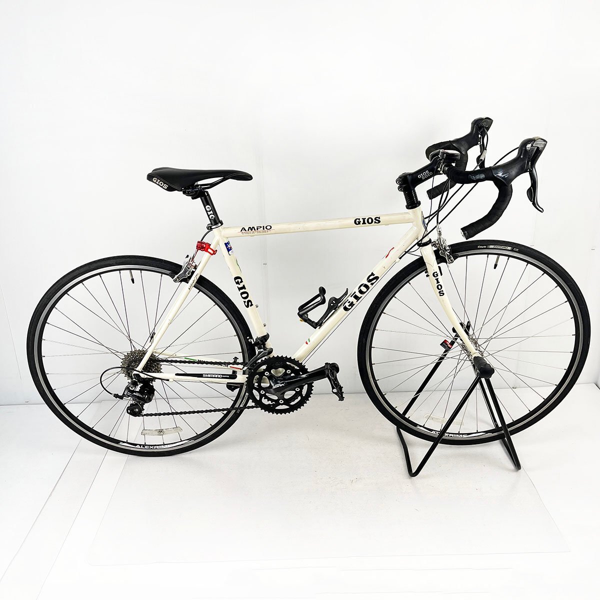 Yahoo!オークション - GIOS AMPIO ジオス アンピーオ ロードバイク 白 ...