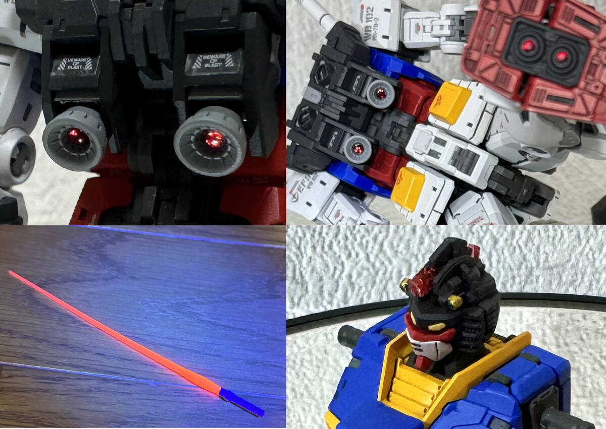 日本代購代標第一品牌【樂淘letao】－RG 1/144 RX78-2 ガンダム Ver.2.0 ディティールアップ改修 塗装済 完成品