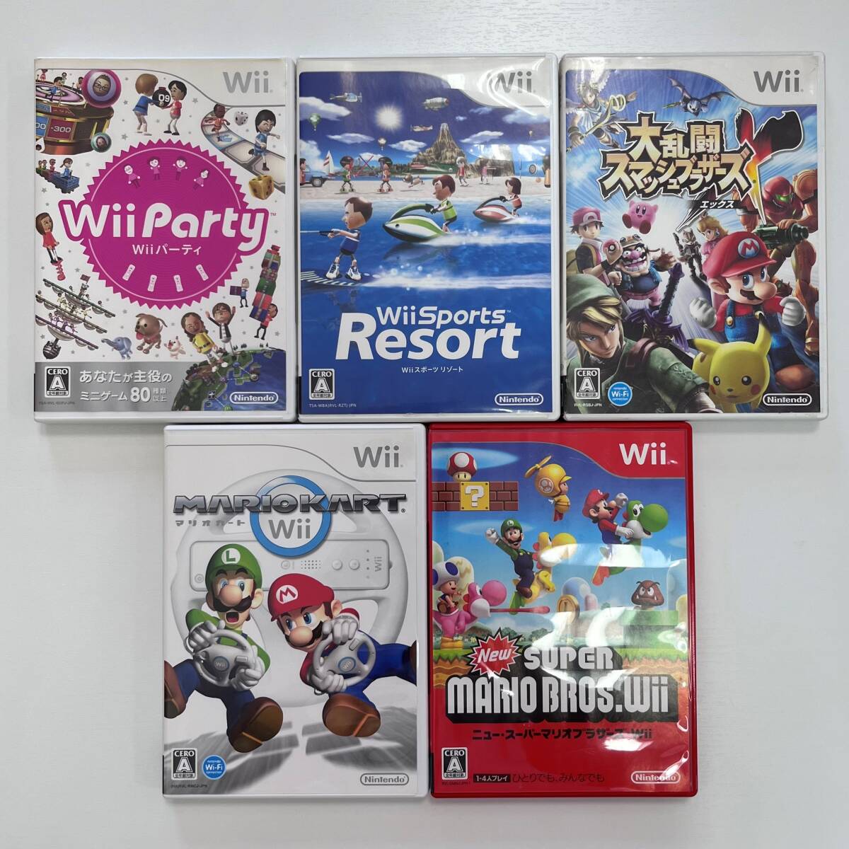 Yahoo!オークション - 【6165】Wii ソフトまとめ 大乱闘スマッシュブラ...