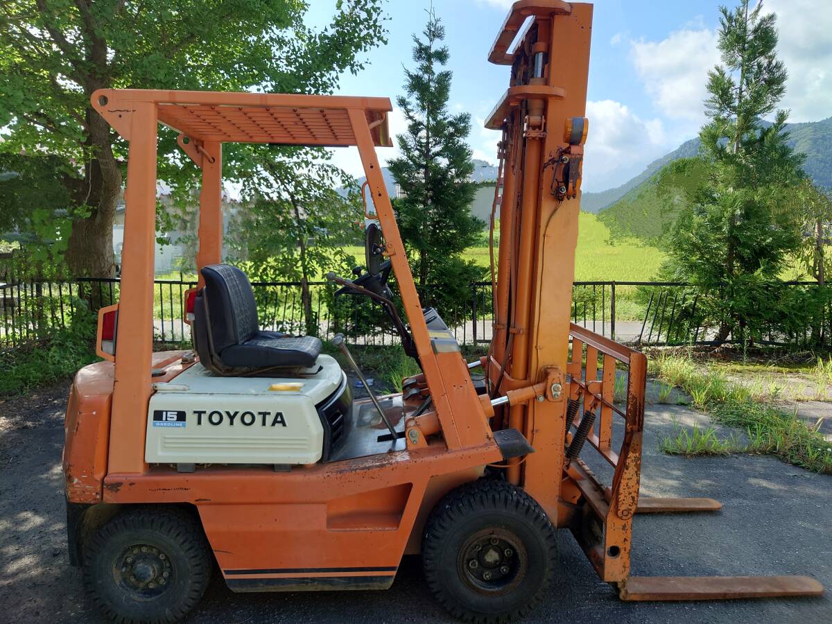 Yahoo!オークション - 1円～ 売切り トヨタ フォークリフト 4FG15 TOYO...