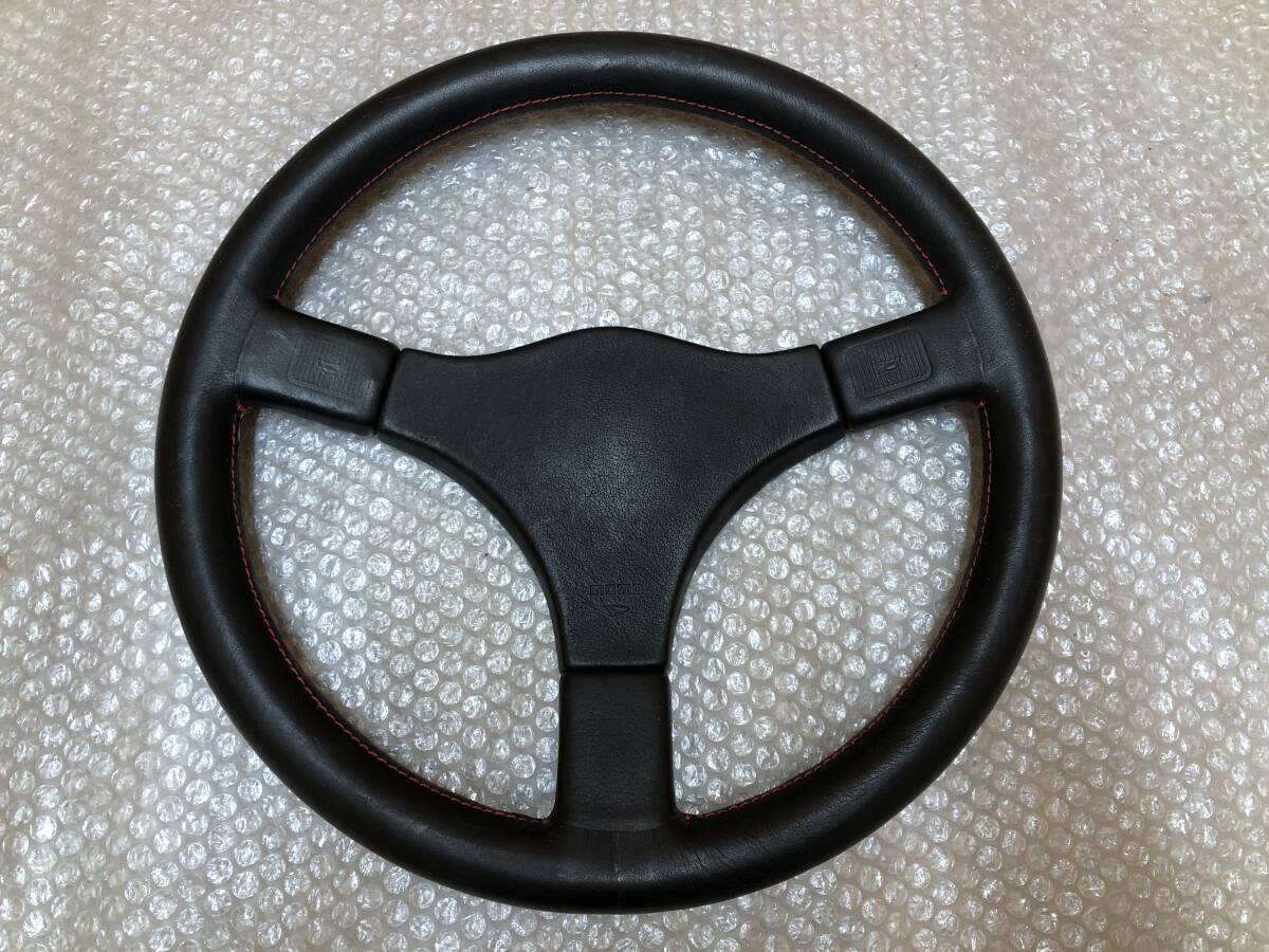 Yahoo!オークション - 絶版 ダイハツ 純正 OP MOMO モモ 36.5Φ レザ...