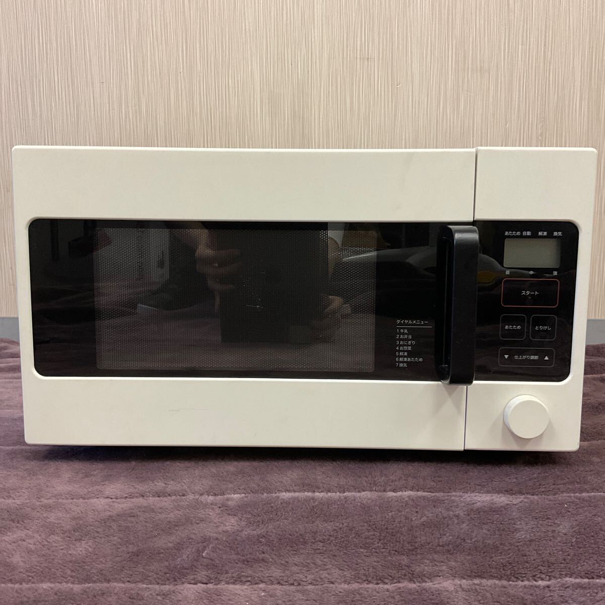 Yahoo!オークション - 営MK33-120Y 無印良品 電子レンジ MJ-ER19A2 202...