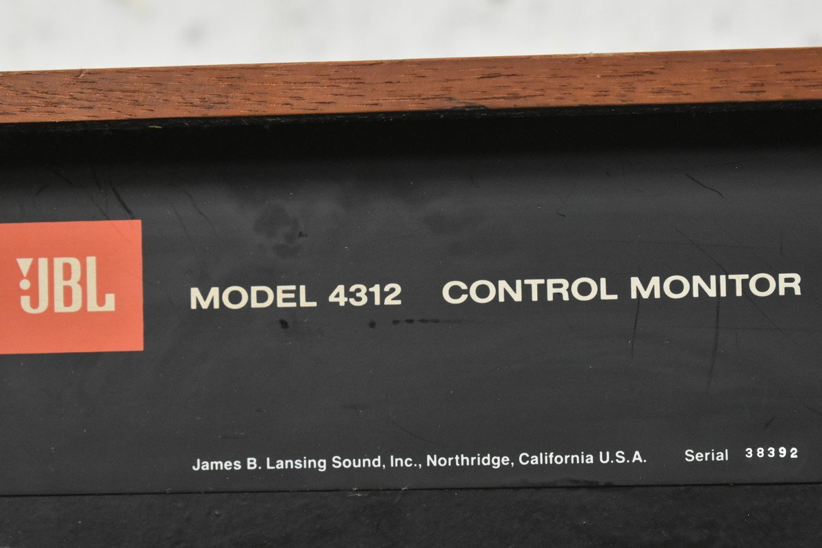 Yahoo!オークション - TG0829 JBL スピーカーペア 4312 CONTROL MONITOR