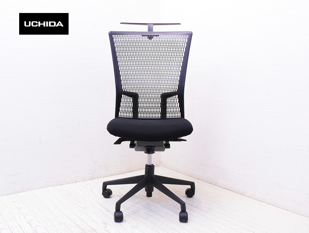 Yahoo!オークション - UCHIDA/ウチダ/アクトディアチェア/AA-30B/肘無...