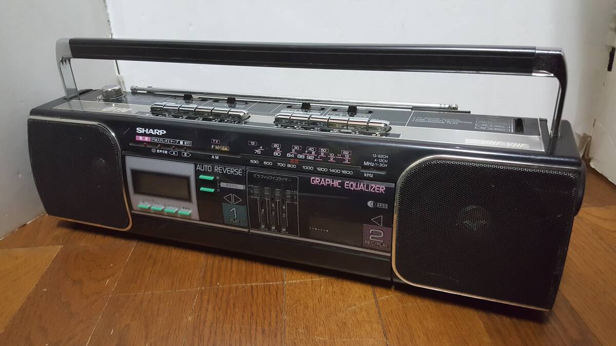 Yahoo!オークション - 【家電】 SANYO ラジカセ QT-Y14 本体のみ 動作...