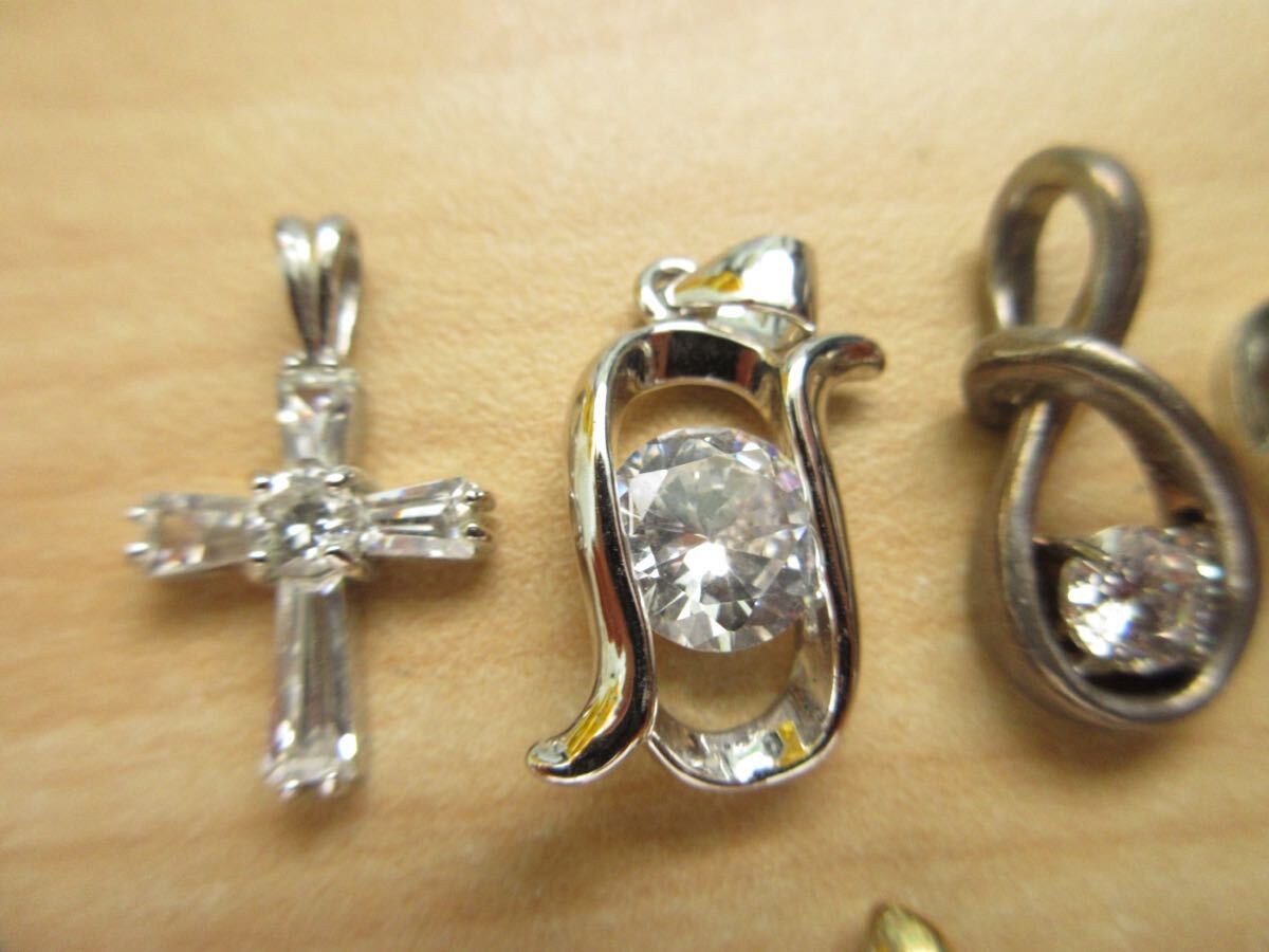 Yahoo!オークション - 【D28】キュービックジルコニア cz など ネック...