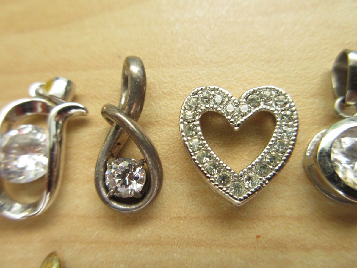 Yahoo!オークション - 【D28】キュービックジルコニア cz など ネック...