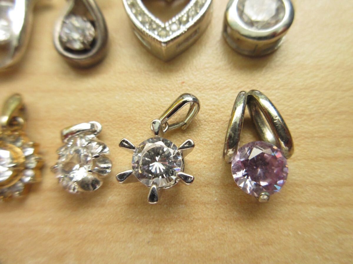 Yahoo!オークション - 【D28】キュービックジルコニア cz など ネック...