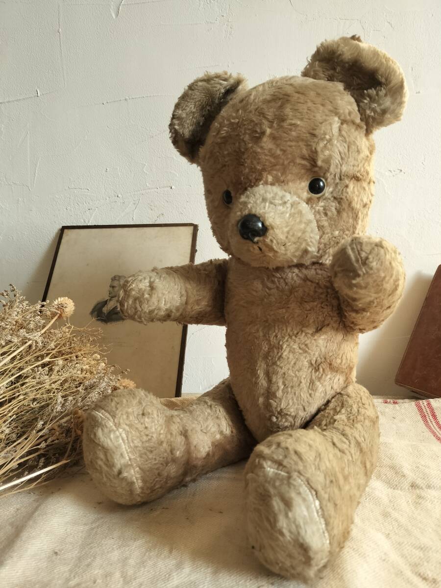 Yahoo!オークション - フランス アンティーク 素敵な 古い ぬいぐるみ ...