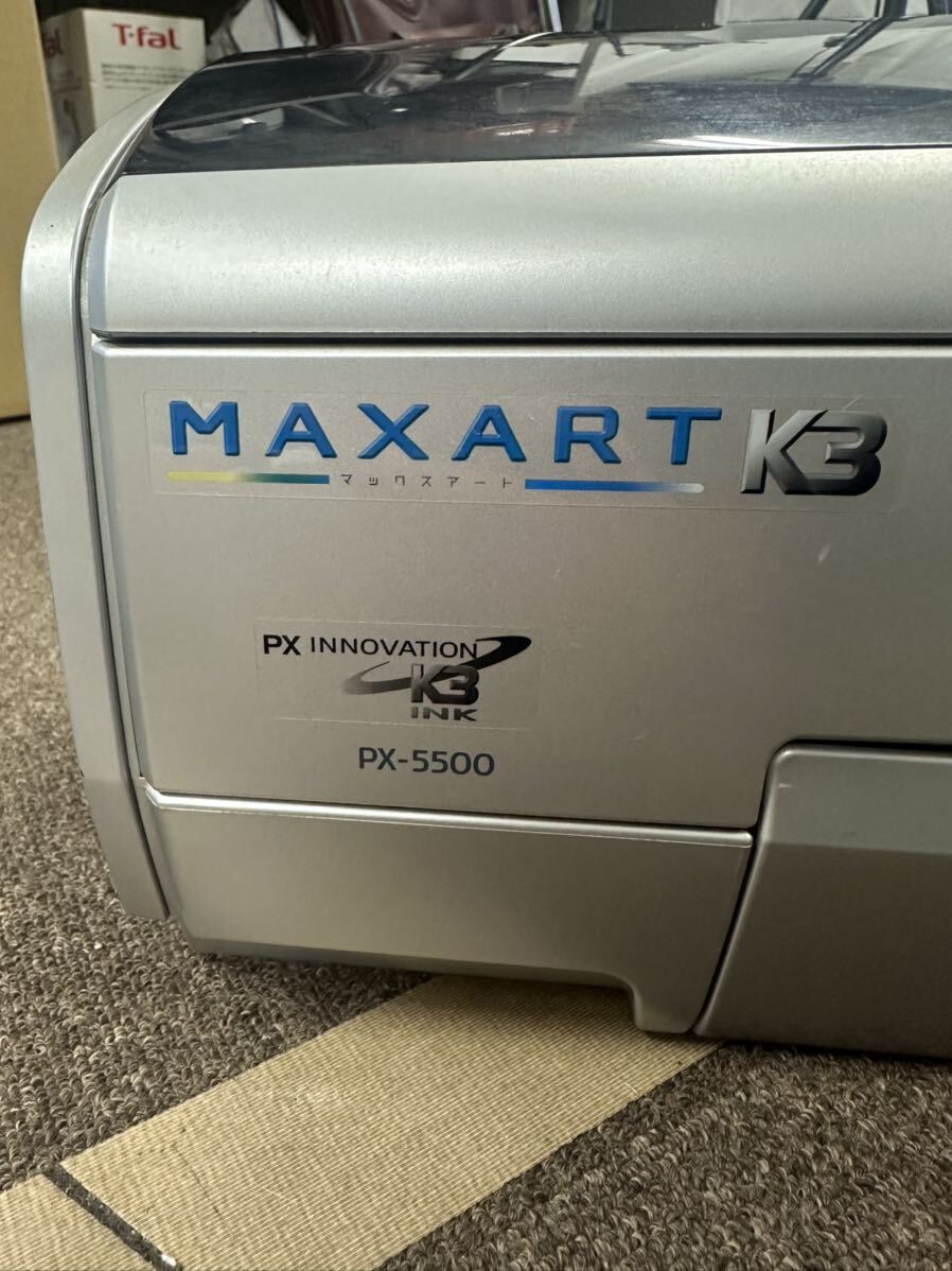 Yahoo!オークション - EPSON MAXART K3 PX-5500 インクジェットプリン...